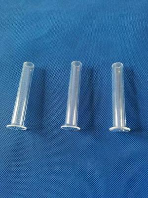 China custom Quartz glass thermostability quartz glass bell jar with turnup for sale