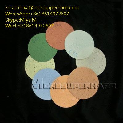 China Polyurethane (PU) Polishing Pad for glass LED precision optics miya@moresuperhard.com for sale