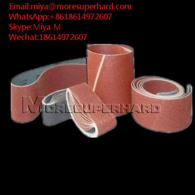 China Abrasive Belts, Sanding Belts ceramic, silicon, zirconia,aluminum miya@moresuperhard.com for sale