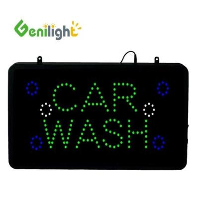 China Flashing Animation Genilight 22*13inch LED Open Neon Sign Perfect for Custom Branding for sale
