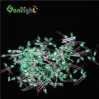 China 3mm LED Light Bulb Emitting Diode Green for Stable and Consistent Performance for sale