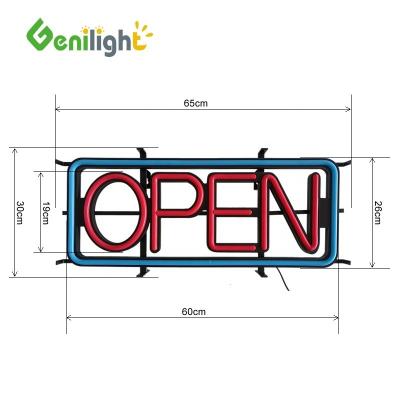 Cina Segno di neon aperto in ferro Flex Neon Light 12V Neon Strip Light con profondità di colore personalizzabile in vendita