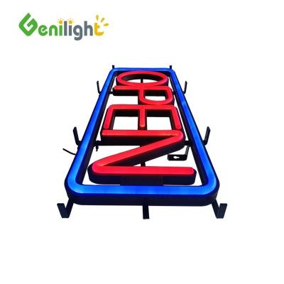 Cina Segno di neon aperto in ferro Flex Neon Light 12V Neon Strip Light con profondità di colore personalizzabile in vendita