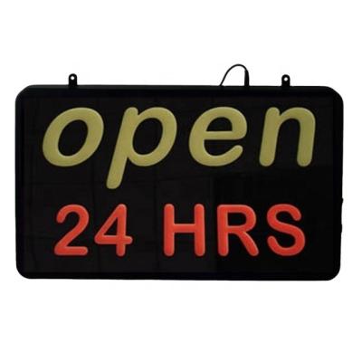 Cina 22*13 pollici LED Neon Sign con lettera aperta 24 ore personalizzabile e CE RoHS certificato in vendita