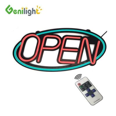 Cina Genilight 48*25cm Indoor Used Neon Sign Light Decorazione della finestra della parete 10 Tipo di funzione di cambiamento in vendita
