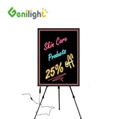 Cina Rectangle Tipo 60 * 40cm Tavola acrilica RGB Magic LED Scheda di scrittura con capacità anti-vento in vendita