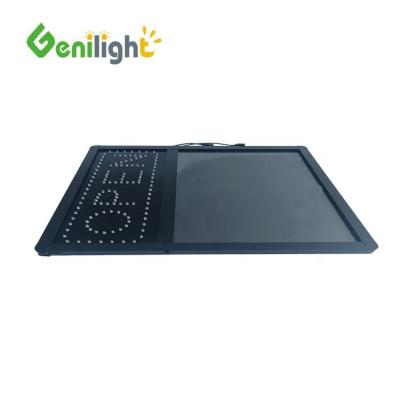 China Rectangle LED Open Sign Neon Glow Signs For Shop Window Led Sign Led Writing Board Custom Durable for sale