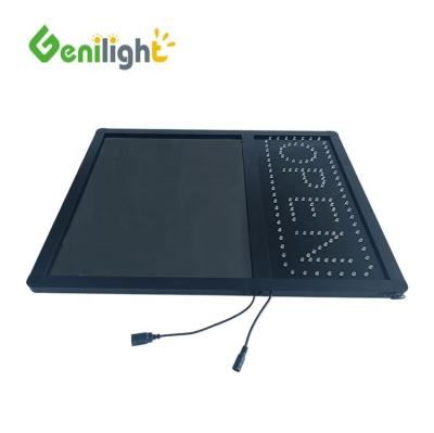 China Rectangle LED Open Sign Neon Glow Signs For Shop Window Led Sign Led Writing Board Custom Durable for sale