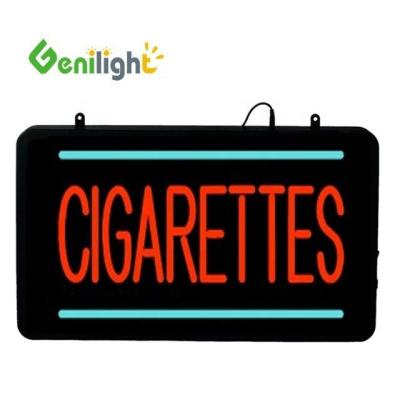 China Genilight 56*33 cm Rectangle LED BAIL BONDS Neon Sign Animation Material Epoxy Resin for sale
