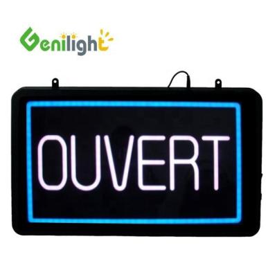 China Genilight 56*33 cm Rectangle LED BAIL BONDS Neon Sign Animation Material Epoxy Resin for sale