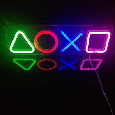 China Melhore sua sala de jogos com luzes coloridas de neon LED 42 * 12,5cm USB Powered Wall Decor à venda