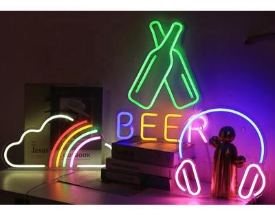 China Melhore sua sala de jogos com luzes coloridas de neon LED 42 * 12,5cm USB Powered Wall Decor à venda