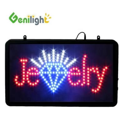 China Customized 22*13inch LED Neon Sign for Unlocked Store Genilight Epoxy Resin Material for sale