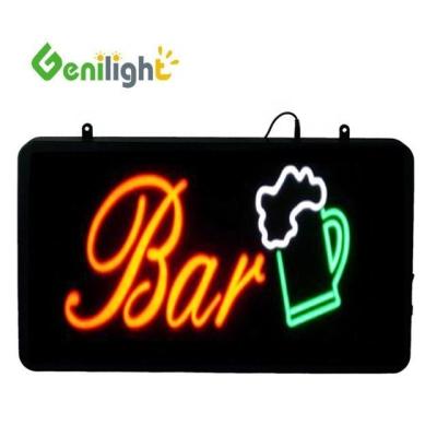 Китай Genilight 56*33 см Лучший дизайн светодиодный неоновый пивной бар световые знаки эпоксидная смола и акрил продается