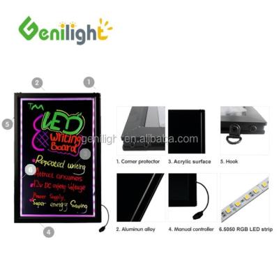 China Experience the Future of Writing with Flashing Illuminated Erasable LED Writing Board for sale