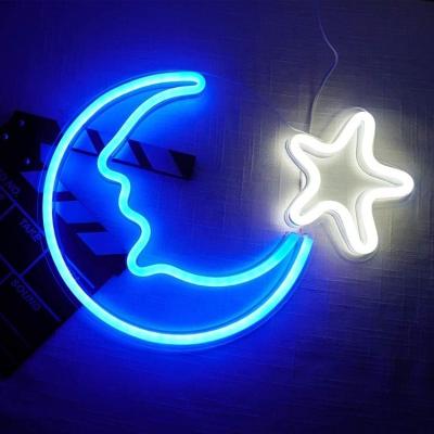 中国 LED 月星ネオン灯 祭りの装飾用 寿命 50000 時間 消費電源 1 販売のため