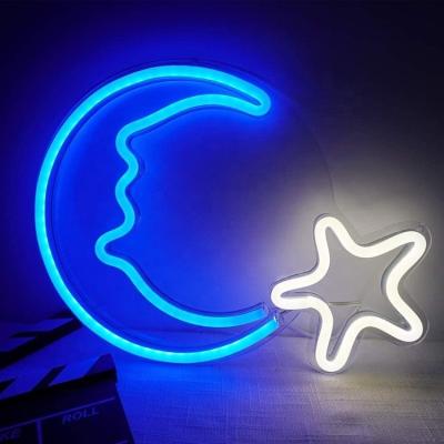 中国 LED 月星ネオン灯 祭りの装飾用 寿命 50000 時間 消費電源 1 販売のため