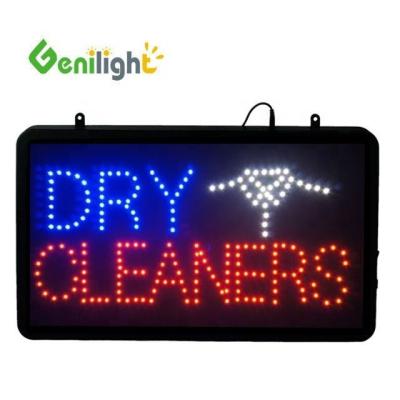 中国 省エネ オーダーメイド LED オープン サイン ドライクリーナー用 室内用 Genilight 3 フレッシュ モード 販売のため