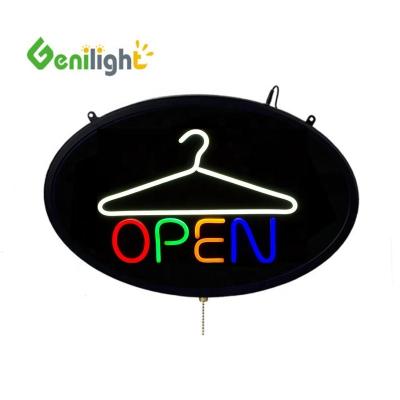 中国 省エネ オーダーメイド LED オープン サイン ドライクリーナー用 室内用 Genilight 3 フレッシュ モード 販売のため