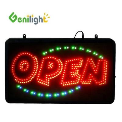 China 56*33 Tamanho do painel Indicador eletrônico LED Neon aberto personalizado com resolução à venda