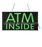 Cina Centro commerciale ad alta risoluzione popolare animato Led Slim ATM Machine OPEN Sign Business Switch/Chain in vendita