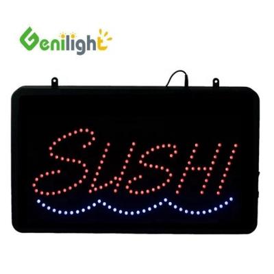 China High Brightness Neon LED Sign Display for Sushi Oval or Customized Shape for sale