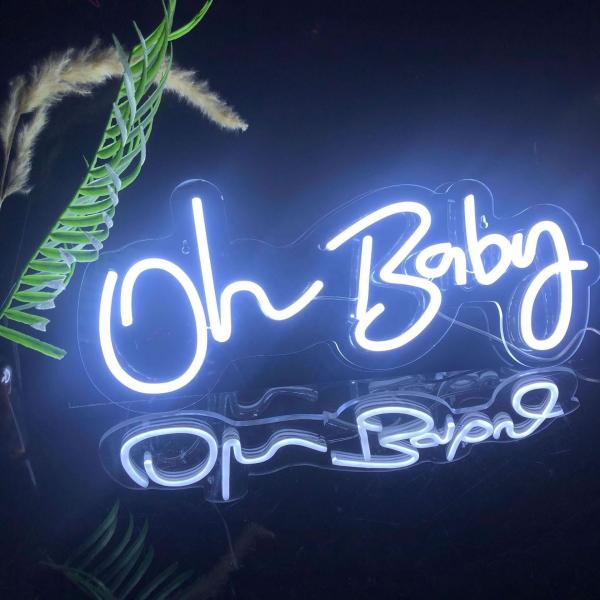 Quality Neon Light for Baby Nursery  Game Room  Wedding White LED Letter Light Up Sign for sale