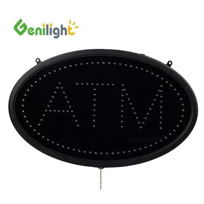 China Energy-Saving LED ATM Letter Sign with Border Light Power Certificate CE RoHS LVD etc Lifespan hours - for sale