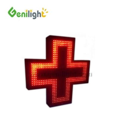 China 1280 / 2560 pontos LED Iluminado Cruz Médica FARMÁCIA Sinais de negócios com foto à venda