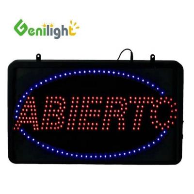 Cina 56*33 Dimensione del pannello LED Neon Light Open Sign con alta luminosità da personalizzabile in vendita
