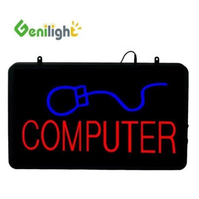 China Animatie Display Functie Full Color WIFI LED Neon Sign met ABS Open-Mold Outframe Te koop