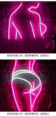 Cina Bar Pub Club Decorazione Lady Busto Art Decorativo Luce Notturna GLT-FNS9 in vendita