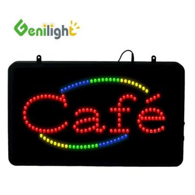 China Sinalização de neon aberta de luz emitida por LED de cor única com função de exibição animada à venda