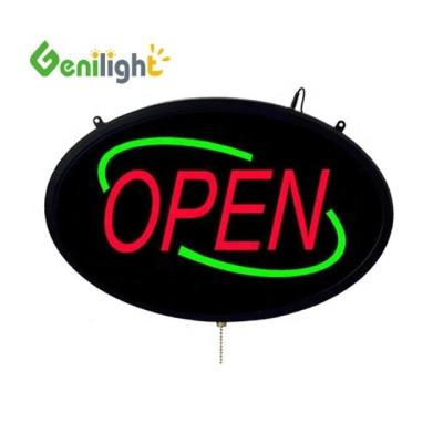 China Signo abierto de neón LED para exhibición de moda en pub Bar Café Restaurante Consumo de energía en venta