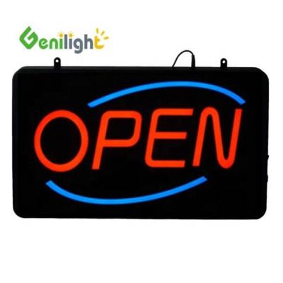 China Signo abierto de neón LED para exhibición de moda en pub Bar Café Restaurante Consumo de energía en venta