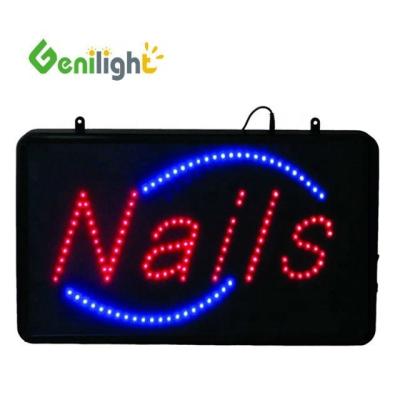 China Indoor Used LED Message Board Advertising RGB LED Nails Sign with View Angle H/V for sale