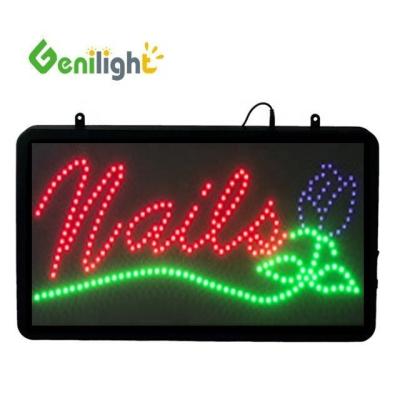 China Indoor Used LED Message Board Advertising RGB LED Nails Sign with View Angle H/V for sale