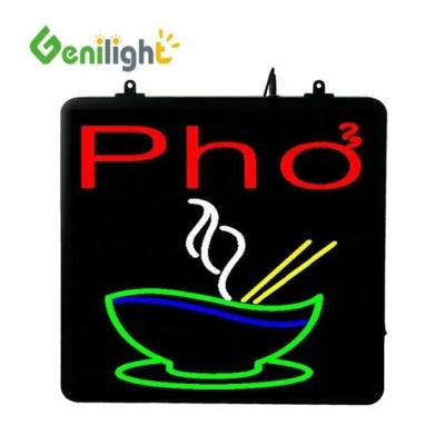 中国 無線リモコン LED ネオンライト Pho シグナル アニメーションディスプレイ機能パネル 53*45 サイズ 販売のため