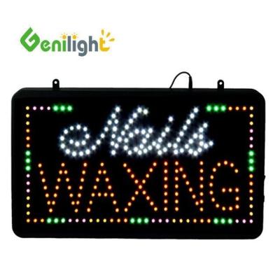 China Indoor Used LED Message Board Advertising RGB LED Nails Sign with View Angle H/V for sale