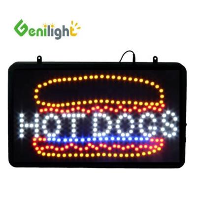 China Contrast Ratio Genilight Indoor 22*13inch LED Cafe Open Sign with and Power Saving for sale