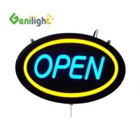 China Window Hanging Led Neon Open Sign with Customizable Brightness and SDK Function for sale