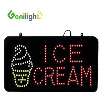 Cina Tipo di schermo tattile LED Open Sign Flashing Board Neon Light per il settore gelati in vendita