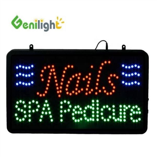 Quality Brightness Genilight Indoor 56*33cm Super Brightness Custom LED Open Display LED for sale