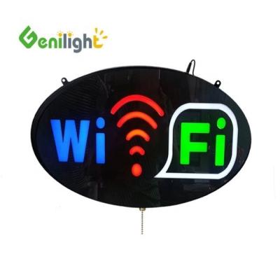 Cina Full Color WIFI HOT SPOT LED Open Sign Progettato con 5mm Superbright LED al miglior prezzo in vendita