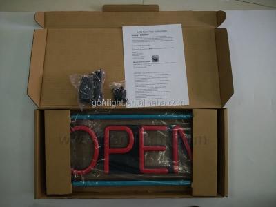 China Custom Neon Sign Acrylic LED Light Power Consumption 1 12V LED 3 Kind Change Function for sale