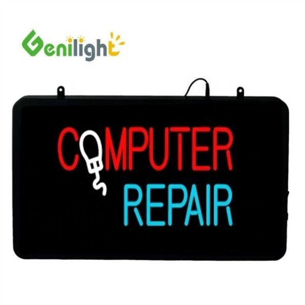 Quality CE RoHS LVD Certified Indoor LED Open Sign for Tacos and Burritos Hotcake 22 for sale