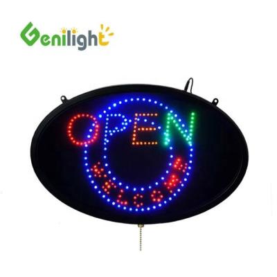 China Full Color Animated LED OPEN Business Sign for Store Shop Window Display at 25 C for sale