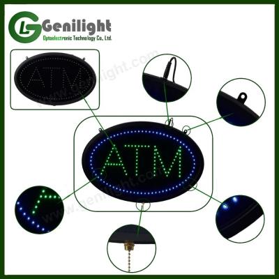 Cina Fondo in plastica di alluminio LED ATM cartellone con ultra luminoso e competitivo in vendita