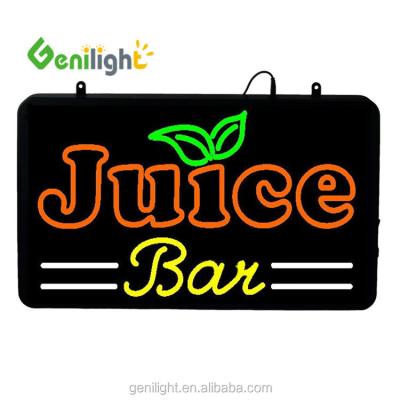 China GLT-LSN5633-016 Neon da Barra de Suco Publicitário Sinalização de Janela com 5 mm ou 8 mm LED Fonte de Luz à venda
