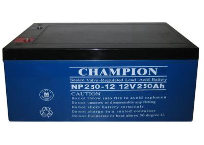 China China Champion Battery  12V 250Ah NP250-12 Lead Acid AGM Battery VRLA Battery, SLA Battery for sale